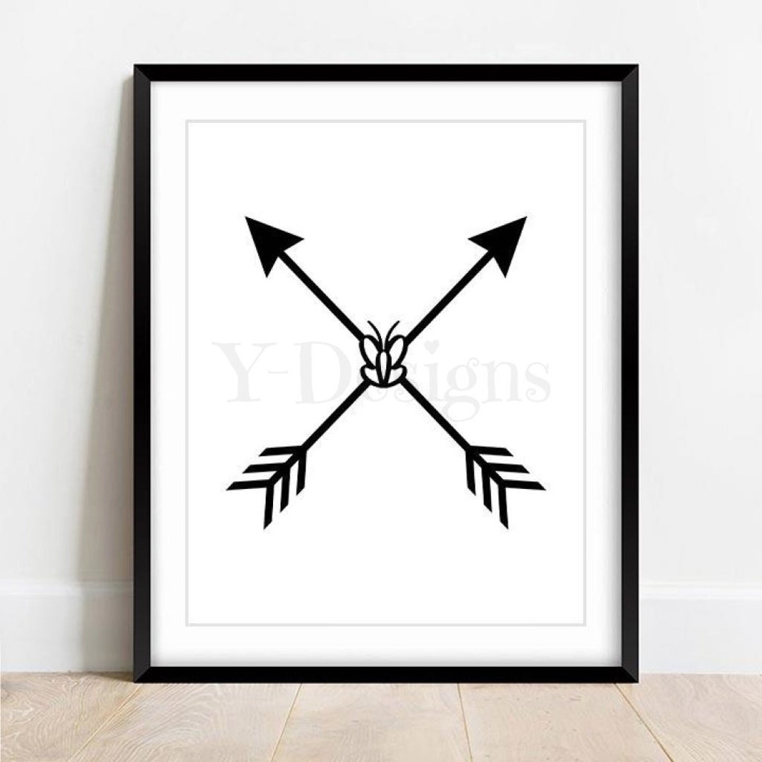 Butterfly Arrow - Etsy