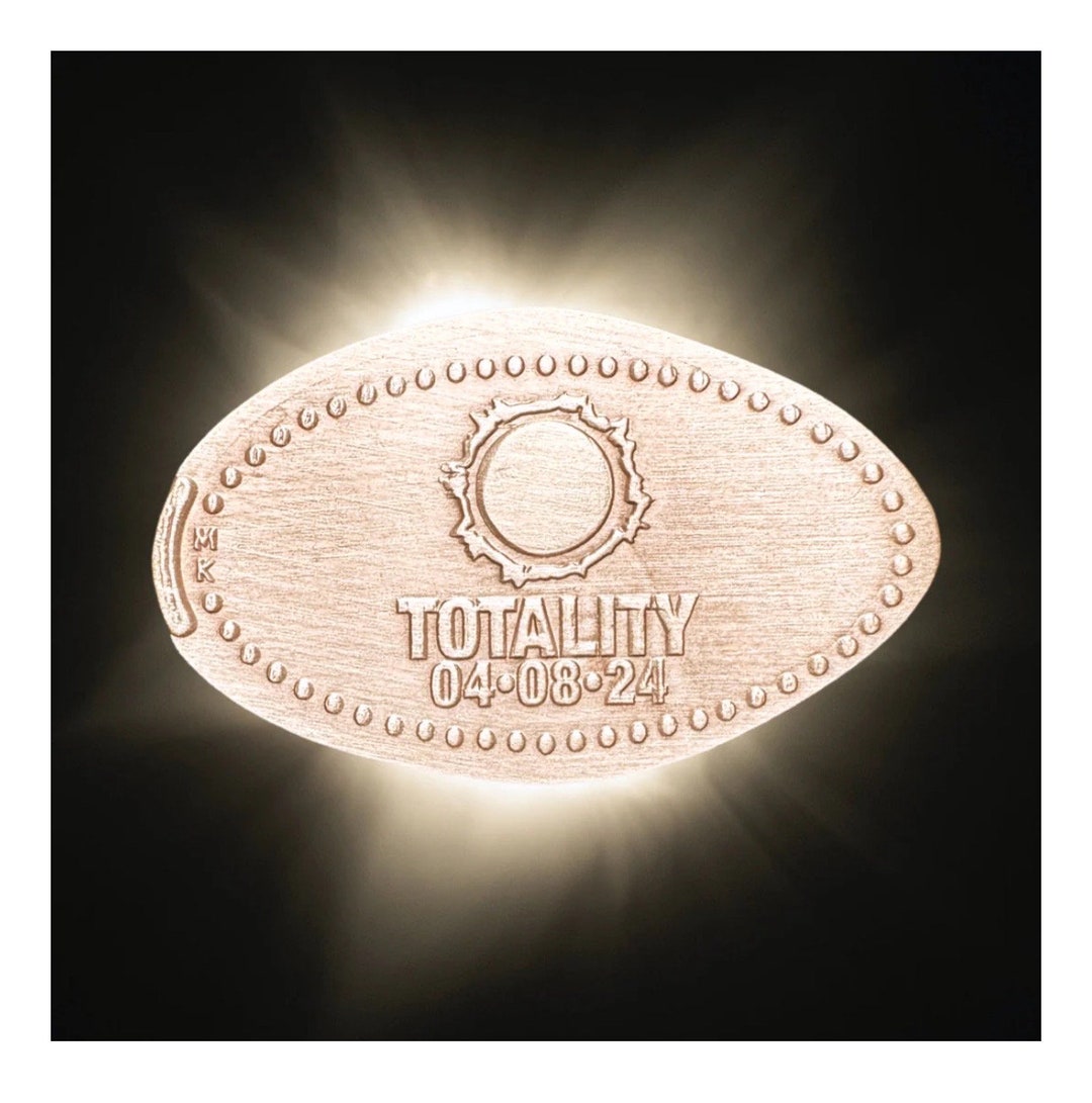 2024 Great American Solar Eclipse • Eclipse Souvenir • TOTALITY of ...