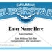 Swimming Superstar Certificate, Child Certificate, Kid Certificate ...