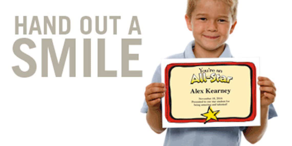 High School Class Award Certificates - Editable Class Awards Templates ...