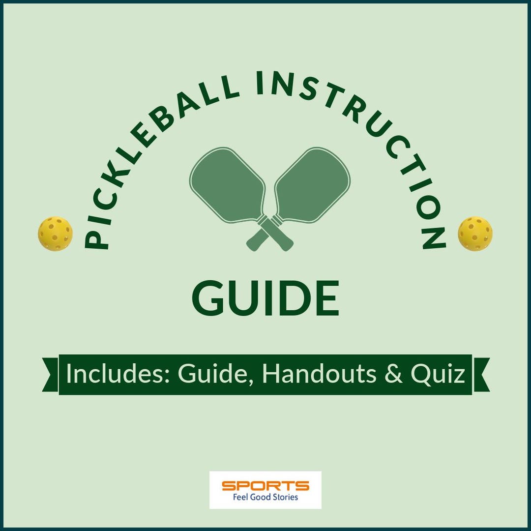 Pickleball Instruction Guide — Includes Handouts, Quiz, and Answer Key ...