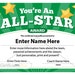2 Cheerleading Green Team Color Certificates, Editable Cheerleader ...