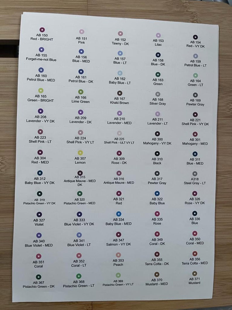 Spare Drill Labels - Etsy