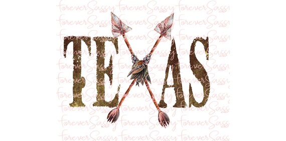 Texas Arrows Digital Download PNG | Etsy