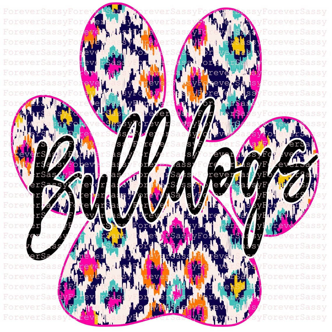 Bulldogs, Paw Print, Digital Download, Png - Etsy