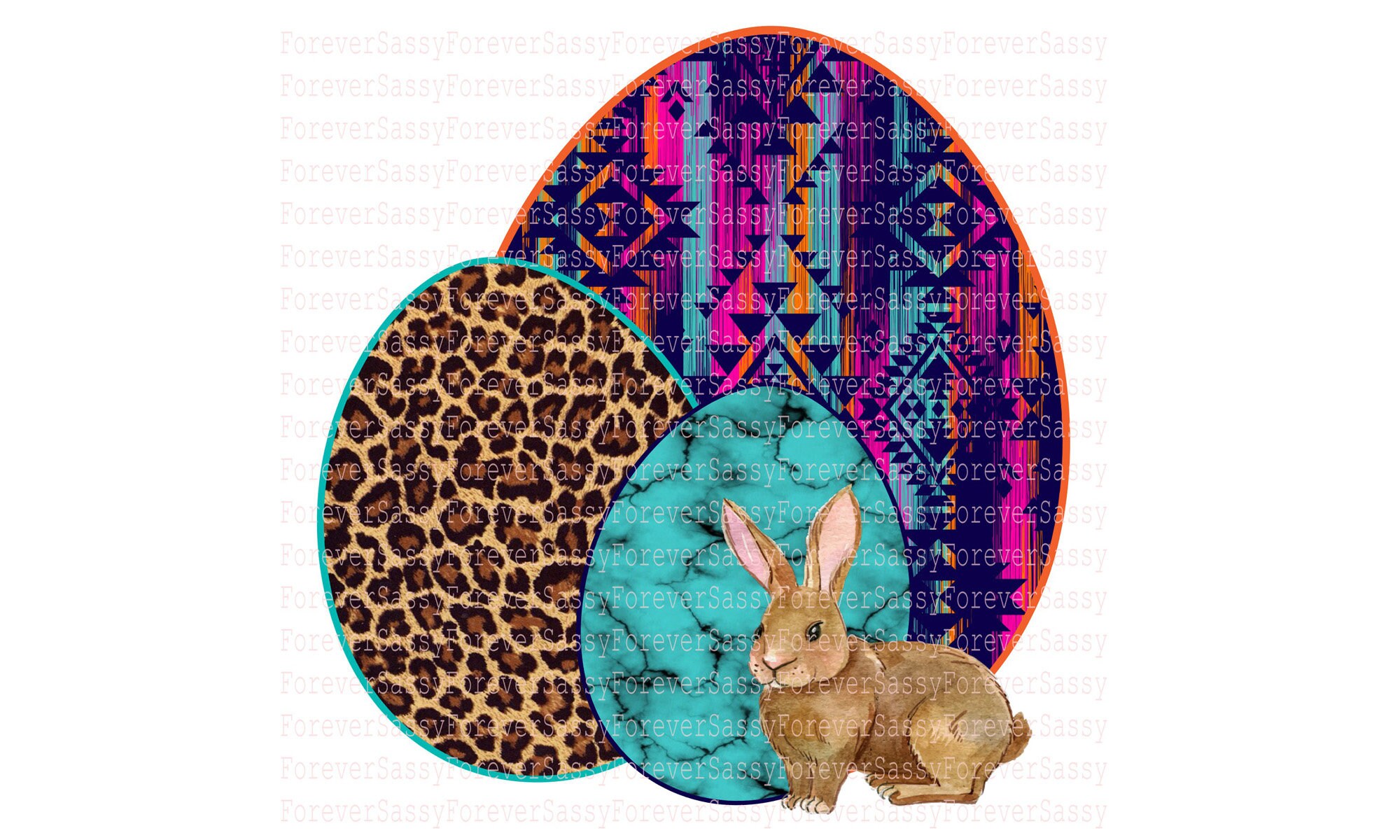 Aztec Easter egg Leopard Egg Turquoise Egg Easter Design | Etsy