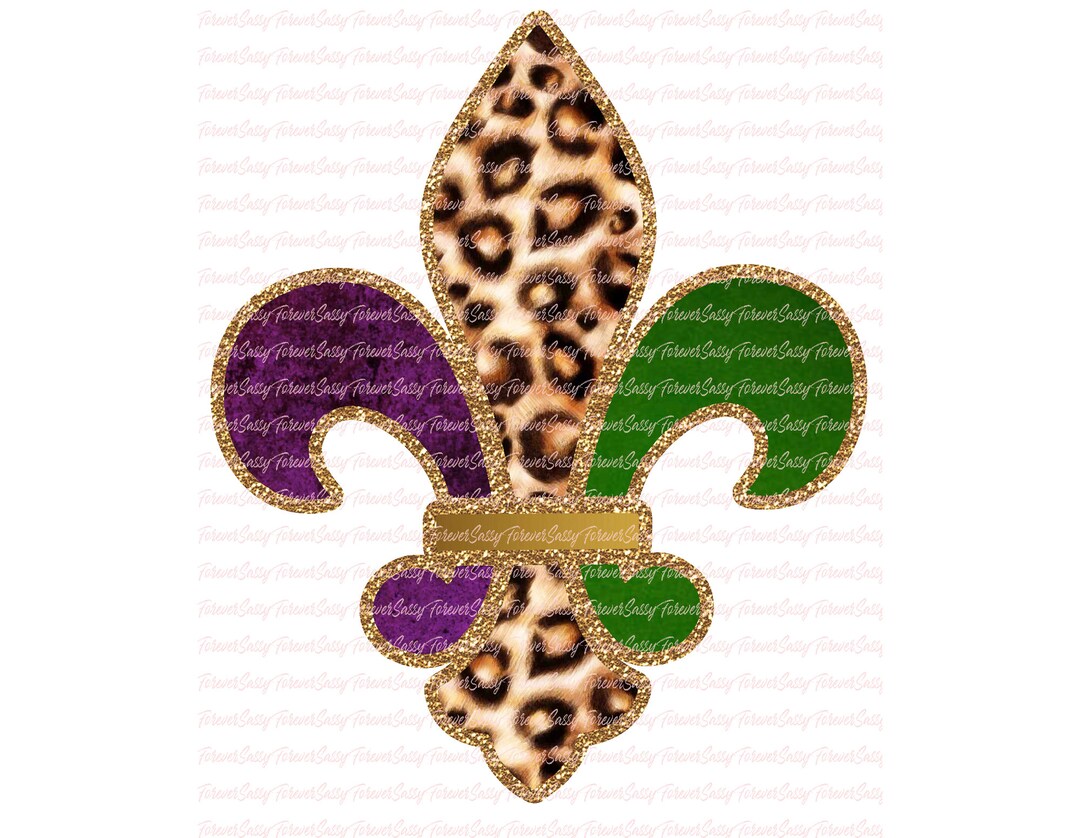 Fleur De Lis, Mardi Gras Design, Digital Download - Etsy