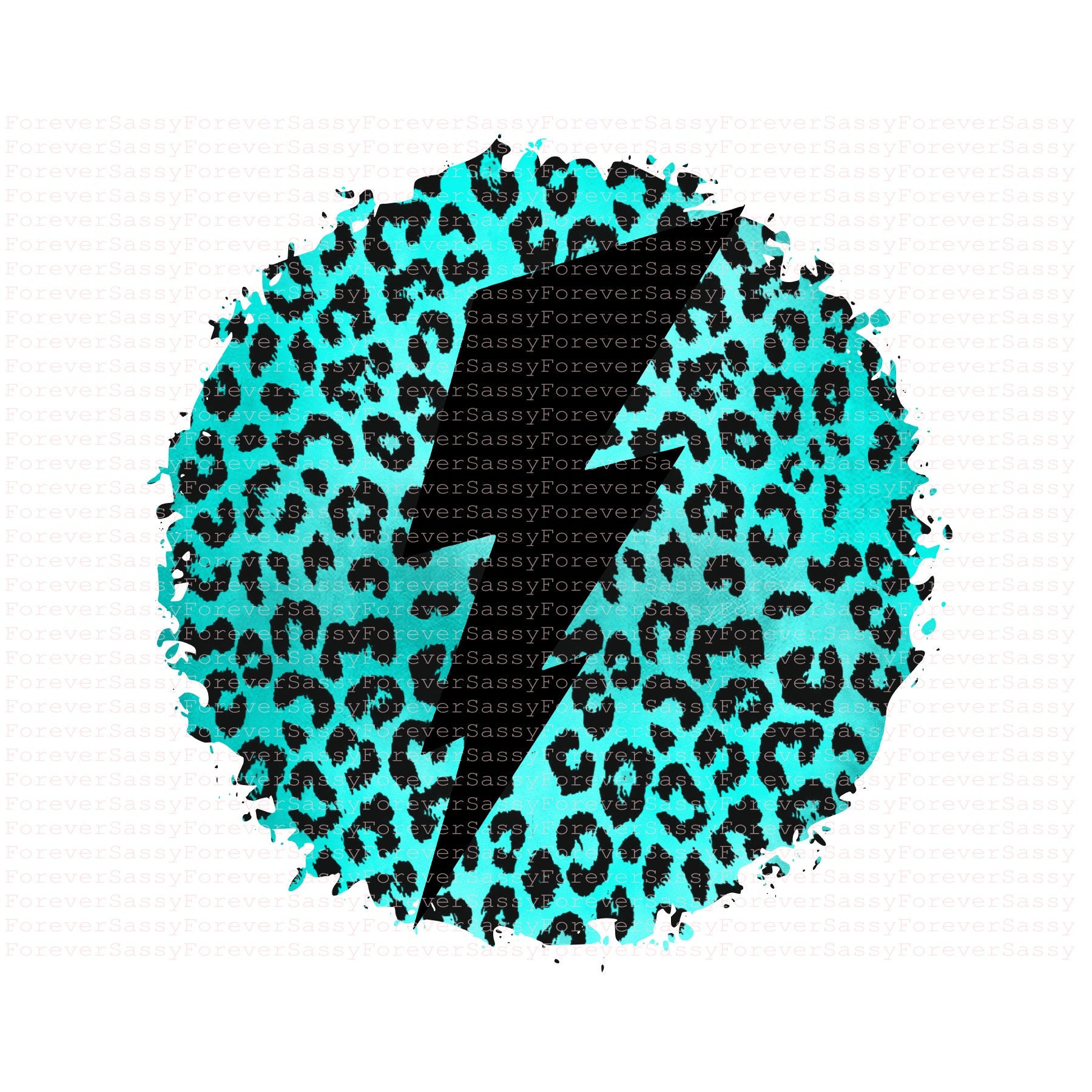Leopard Lightning Bolt Digital Download - Etsy