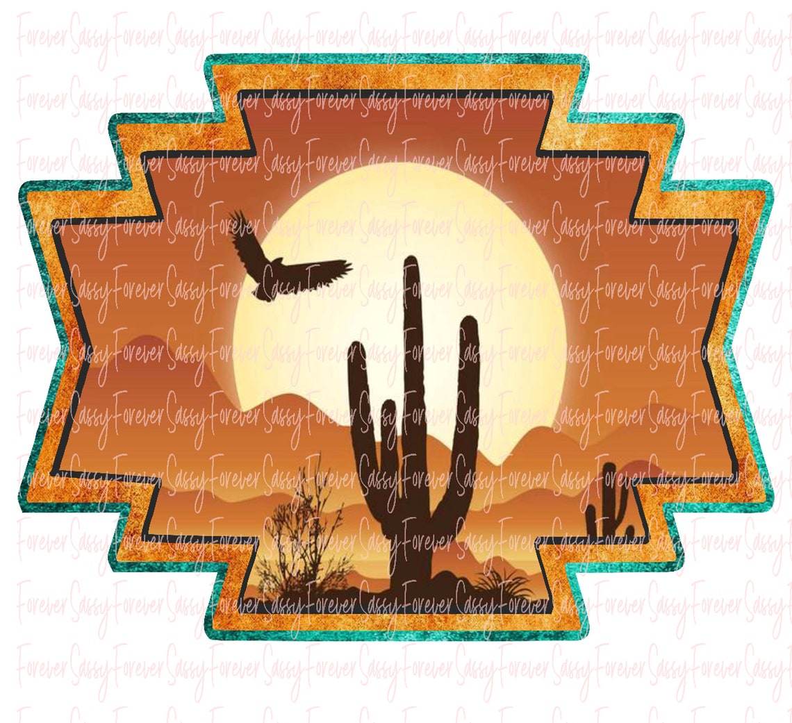 Aztec Desert Digital Download Western Design - Etsy