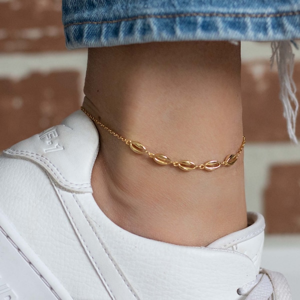 Gold Anklet - Etsy