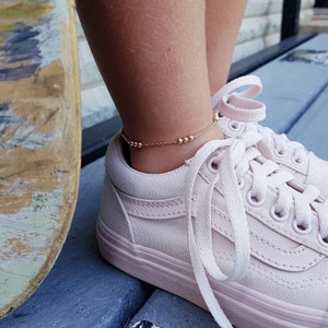 Mommy and Me Anklet Set, Gold Matching Anklets, Silver Matching Anklets ...