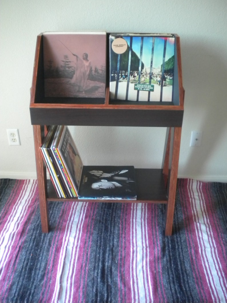 Vinyl Record Storage Stand and Display Holds 400 LP's | Etsy