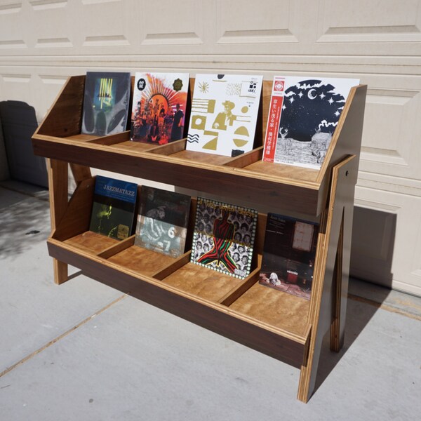 Vinyl Record Display - Etsy