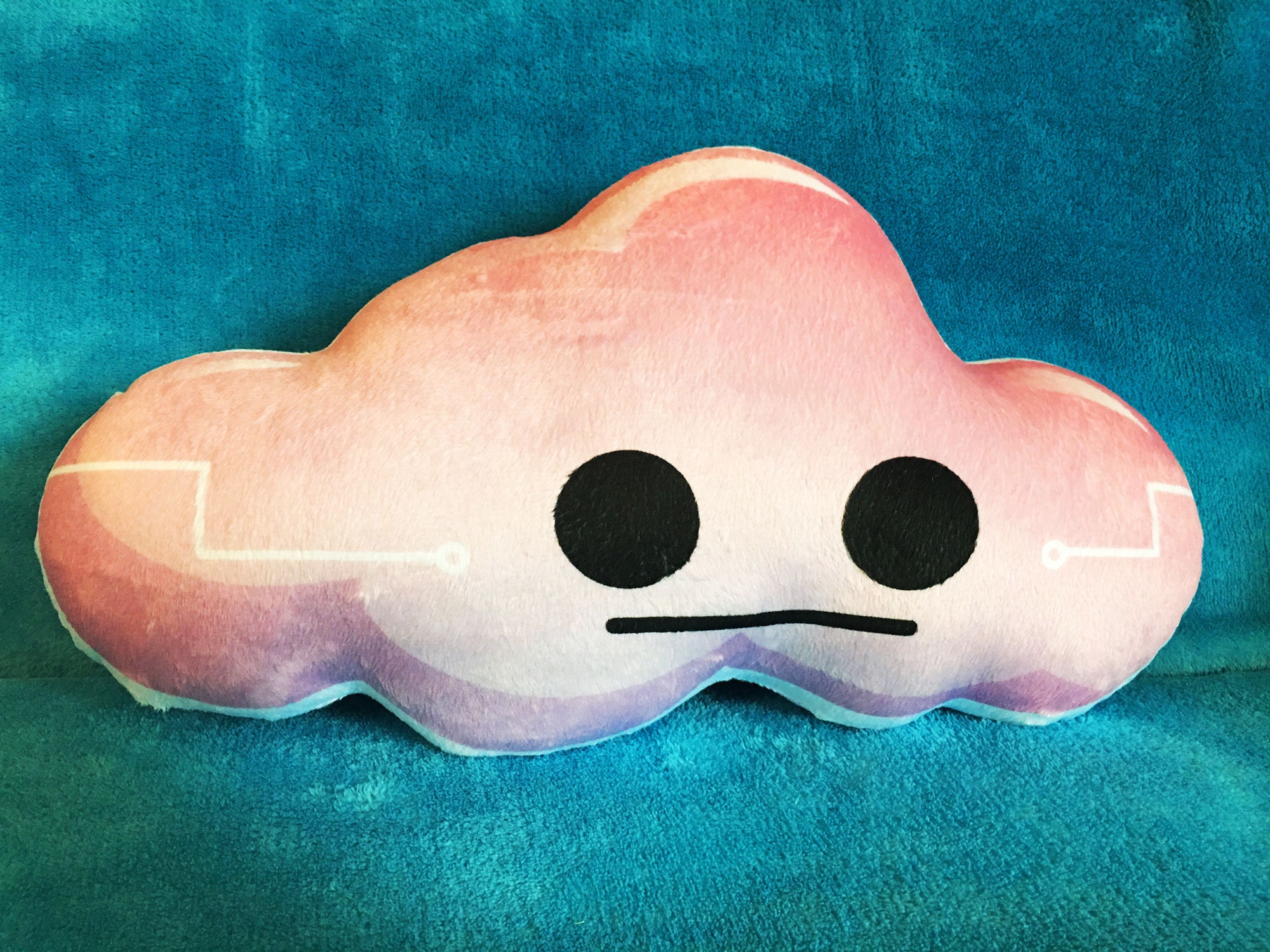 Cutebot World Cloud Robot Plush - Etsy