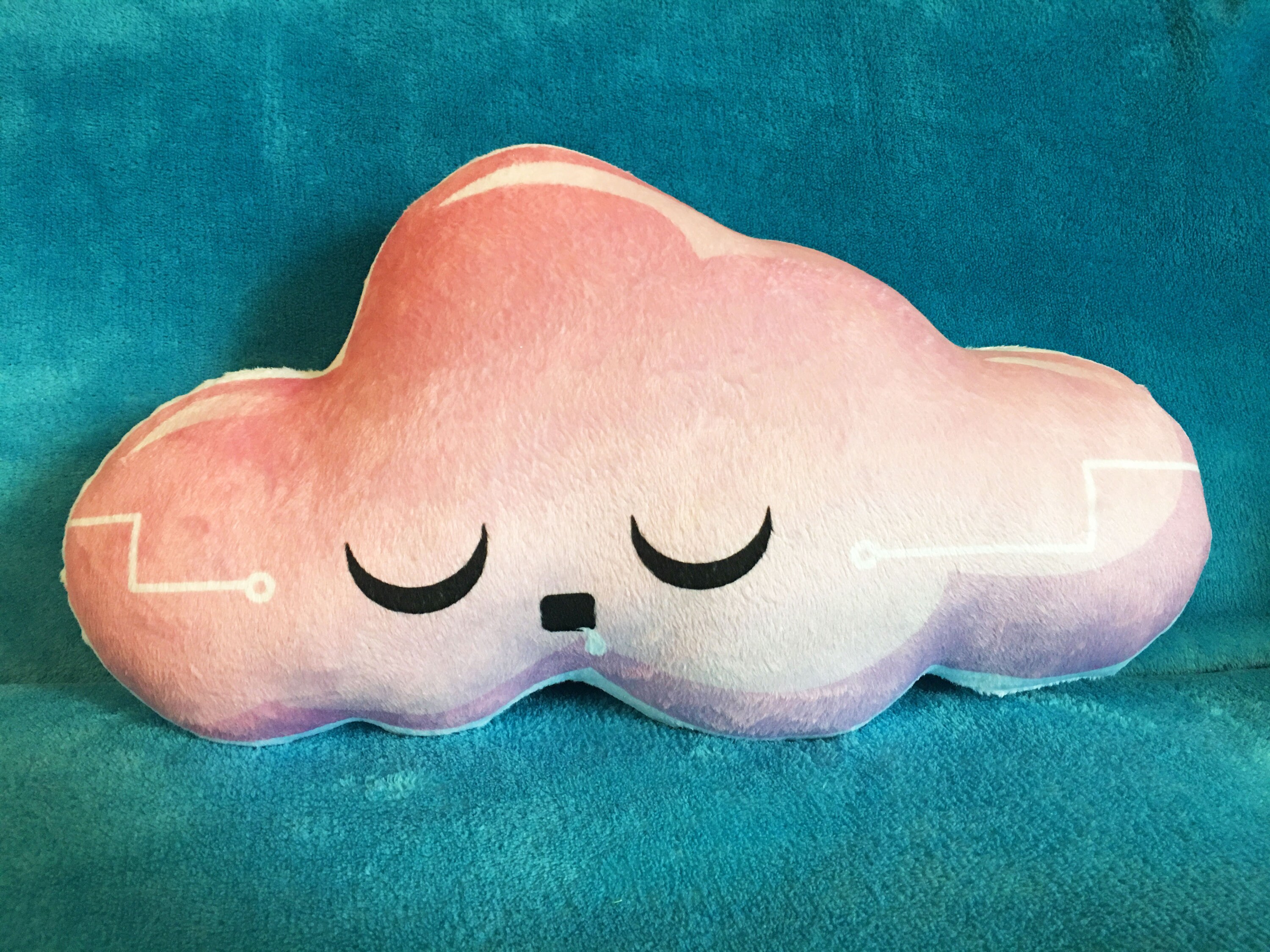 Cutebot World Cloud Robot Plush - Etsy