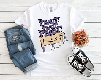 Funny Friends Merch Inspired by Ross Chandler and Rachel White Pivot ...