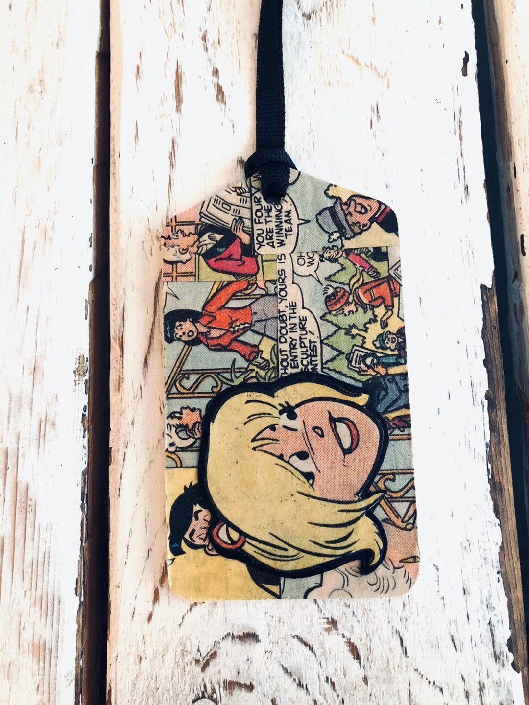 Upcycled Archie Tags, Comic, Archie, Betty, Veronica, Retro, Vintage - Etsy