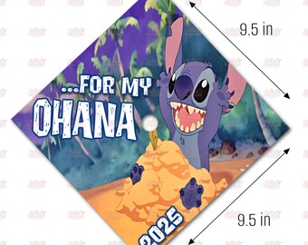 Stitch Graduation Cap Topper - Etsy