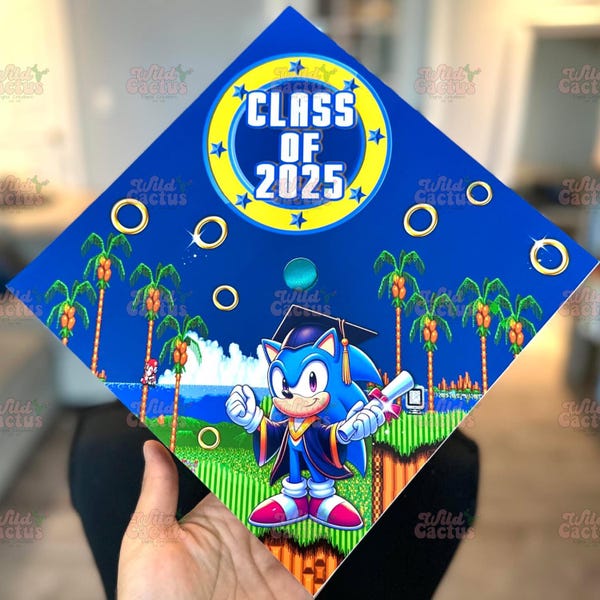 Sonic Cap Design - Etsy