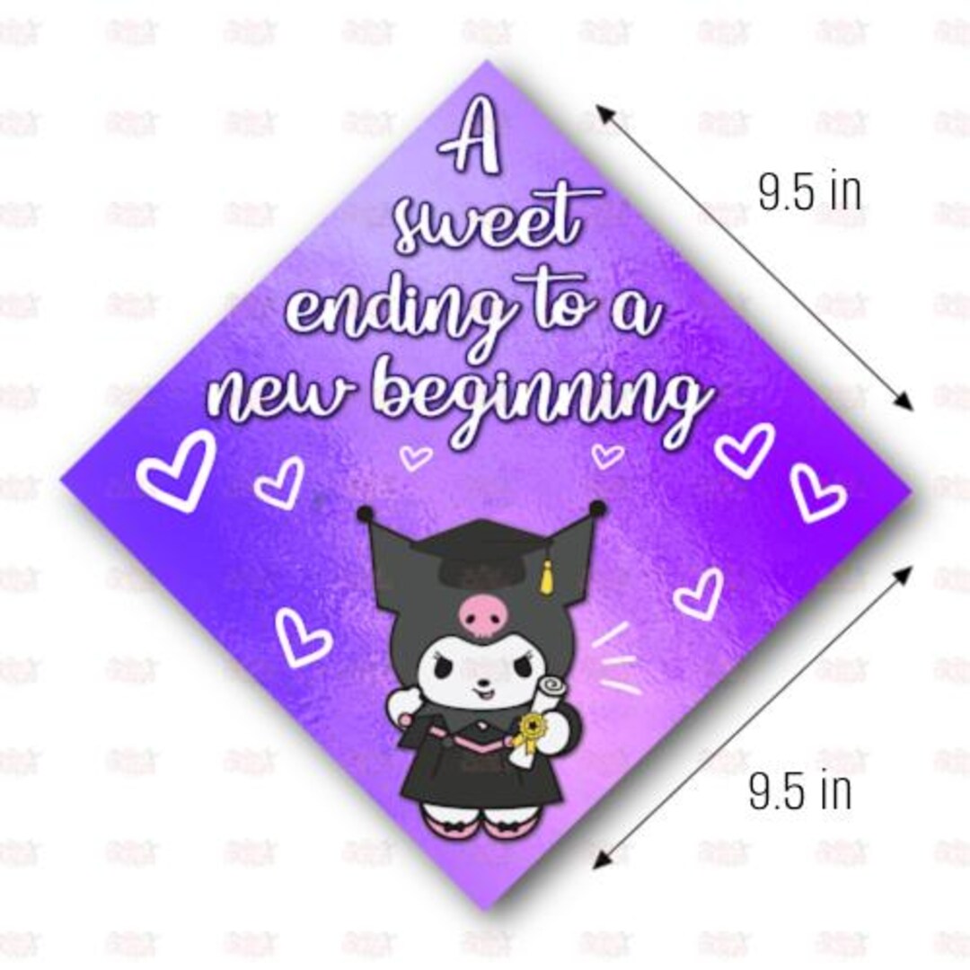 Kuromi Graduation - Etsy