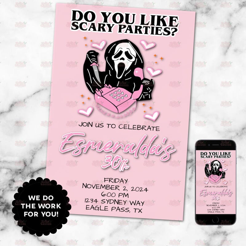 Pink Ghostface Costume - Etsy