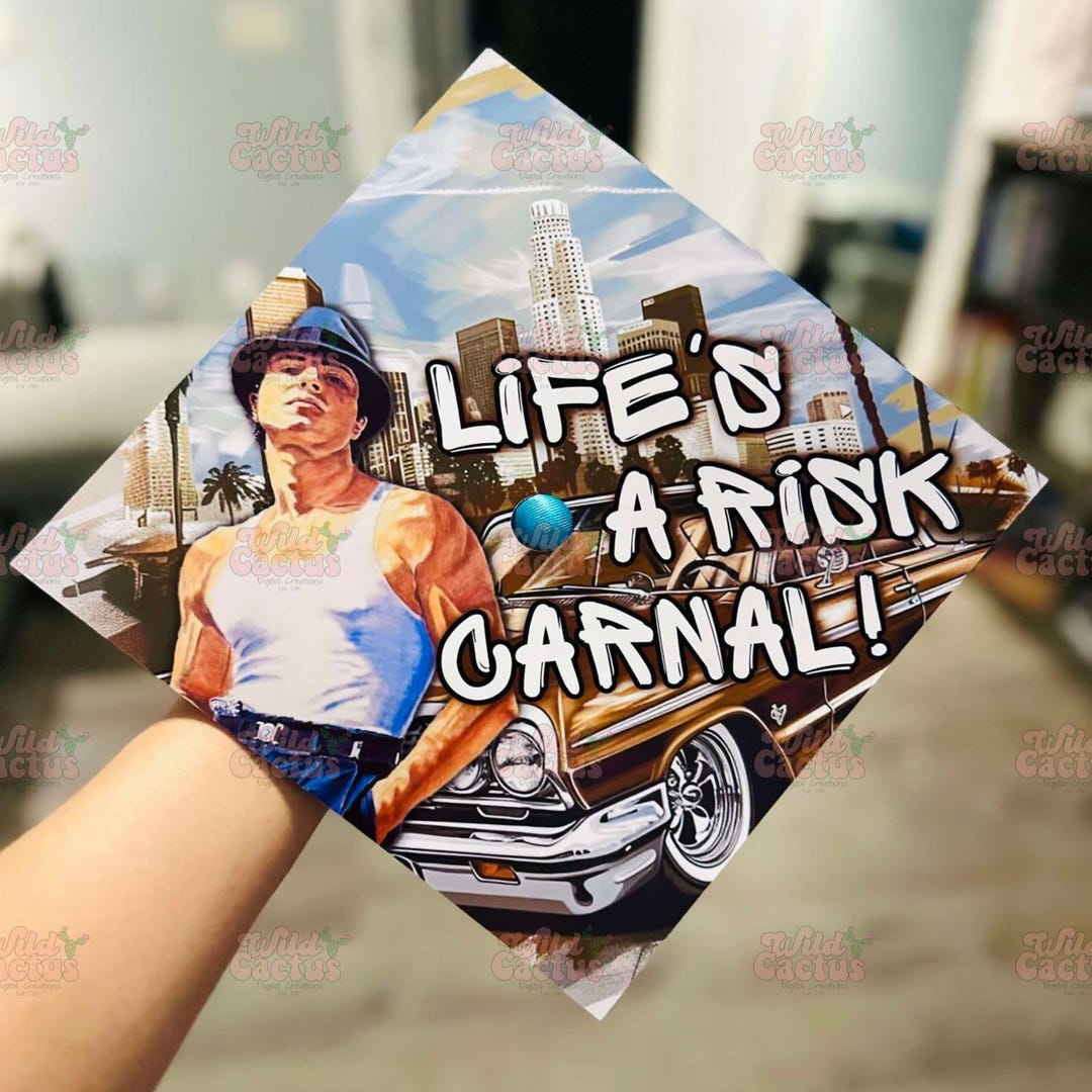 Cholo Lowrider Graduation Cap Topper - Etsy