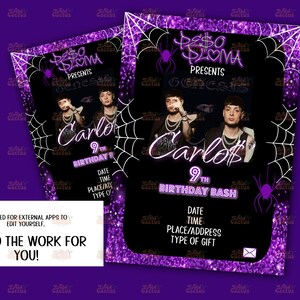 Doble P, Peso Pluma Invitation - Etsy