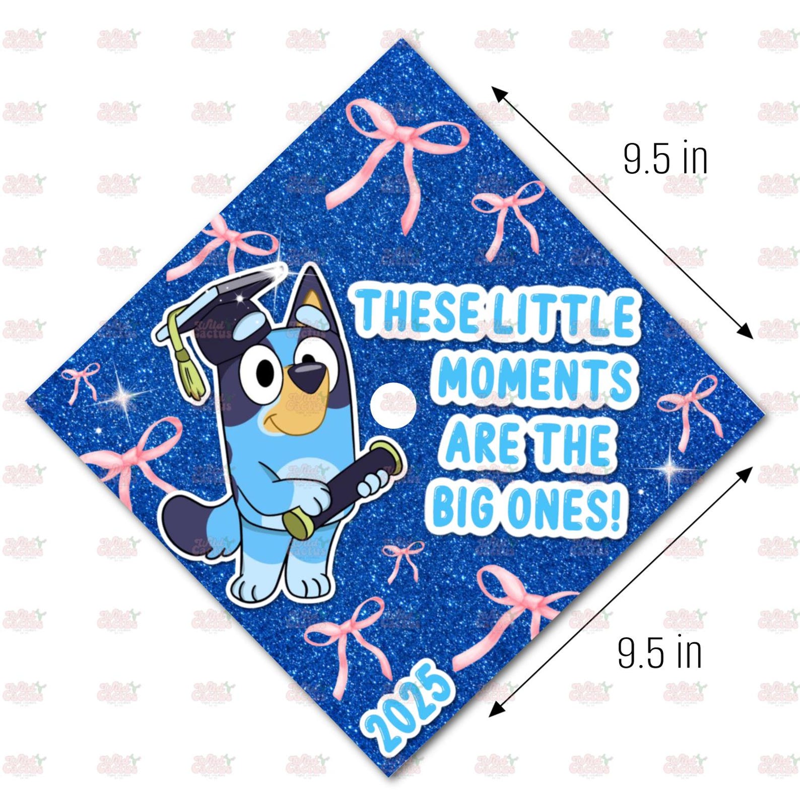 Bluey Graduation Cap Topper - Etsy