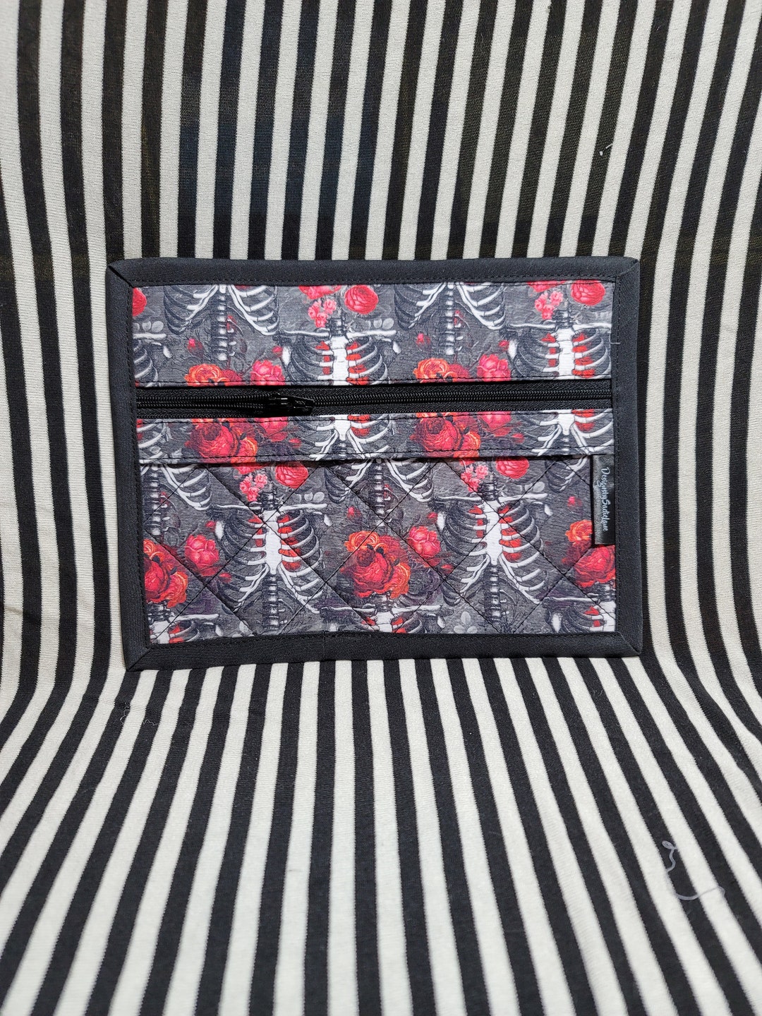 Handmade 9x7 Vinyl Window Project Bag for Cross Stitch or Craft ...