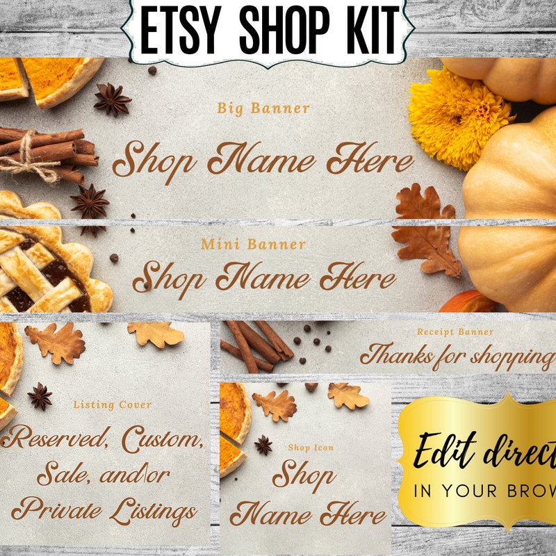 Fall Leaf Banner - Etsy