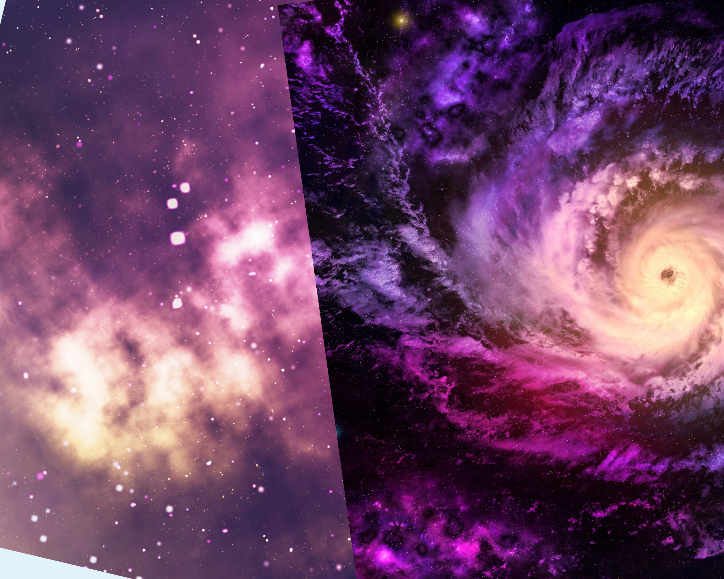 Galaxy Collection 4 Digital Paper magenta Universe 10 | Etsy