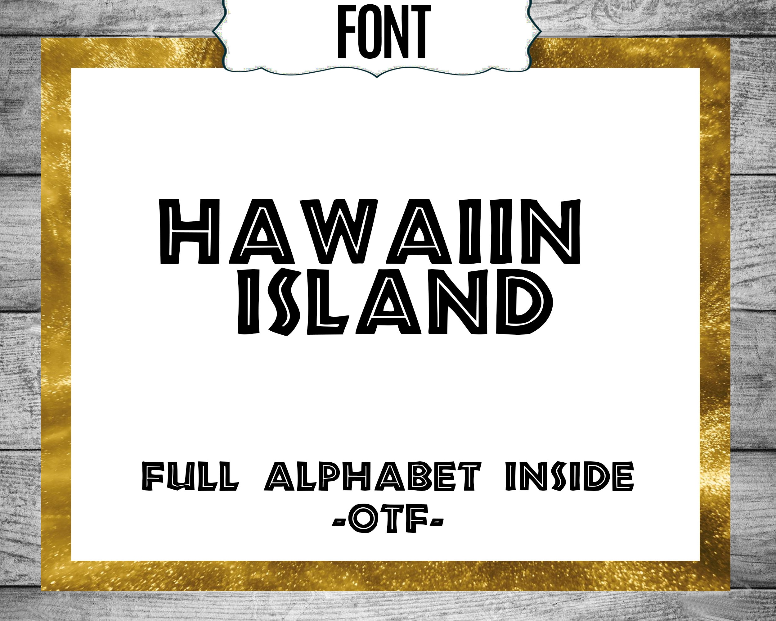 Hawaiian Font Free Download