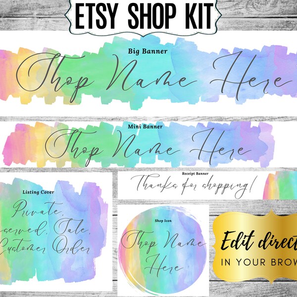 Etsy Shop Logo - Etsy