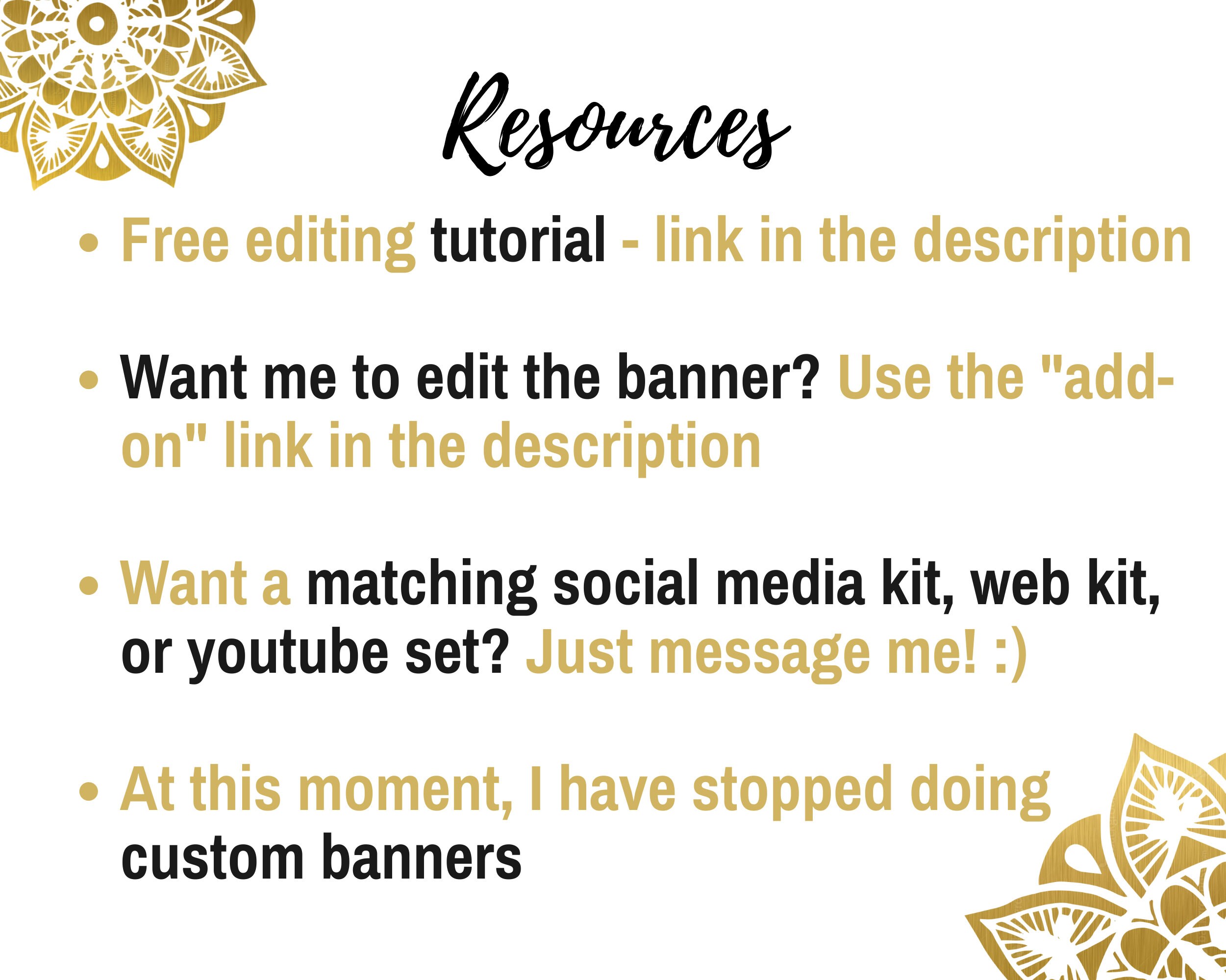 Paper Graphic Design Boho Dreaming Etsy Shop Banner Set w big mini and ...