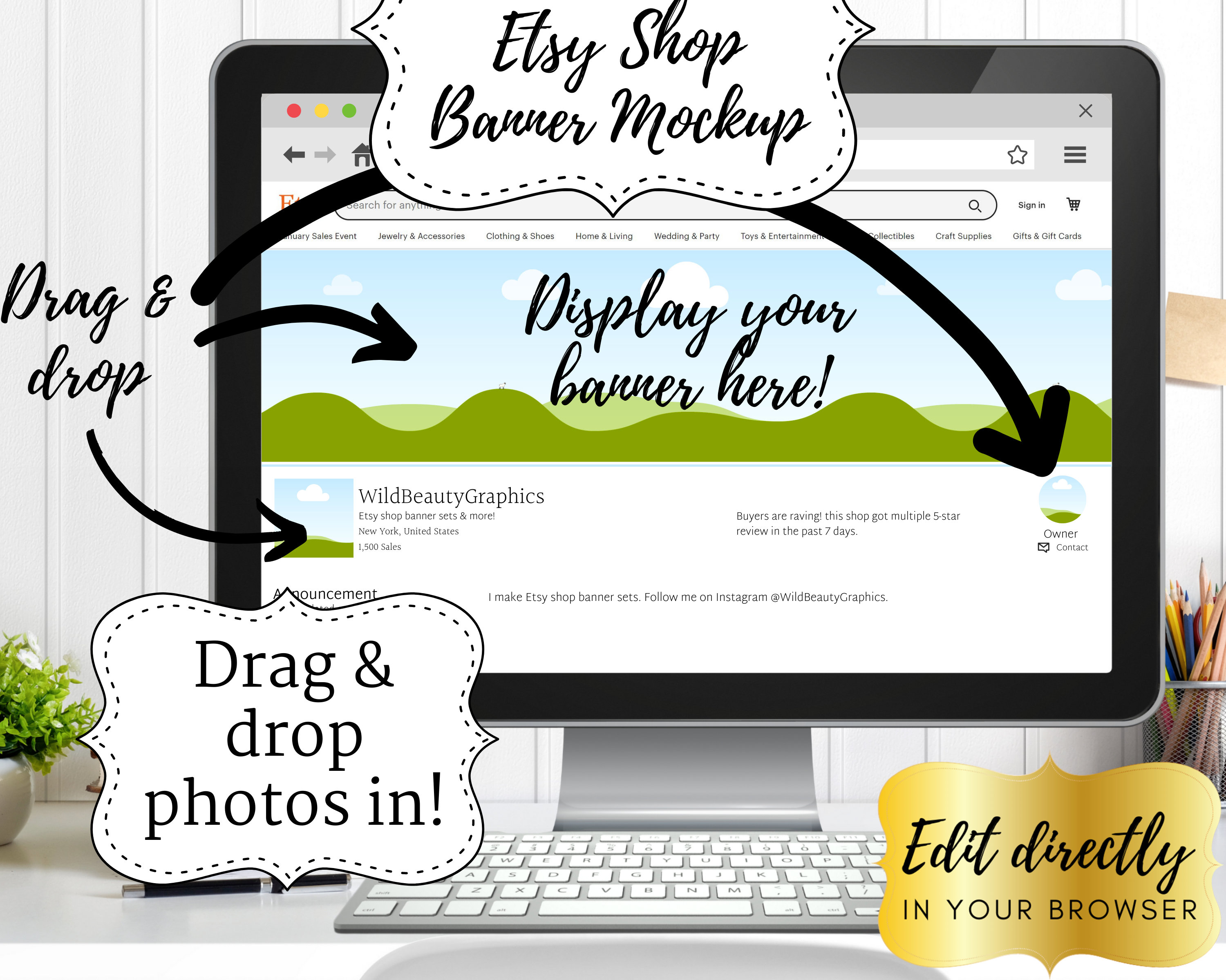 Computer Sales Banner Design