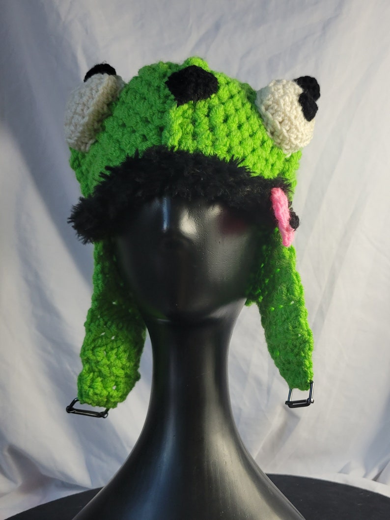 Green Alien Dog Aviator Hat - Etsy