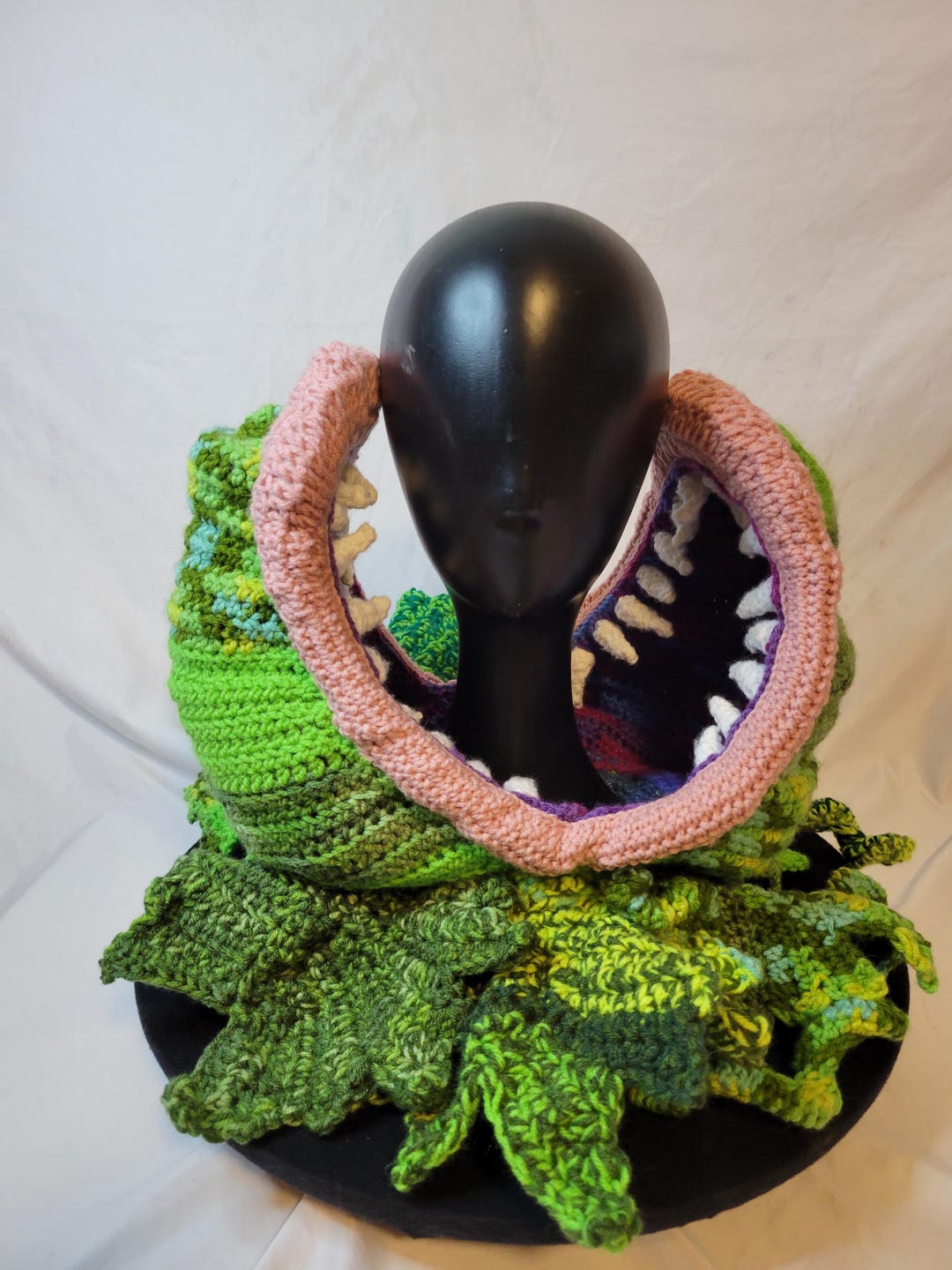 Twisted Man Eating Neck Warmer - Etsy