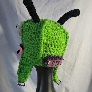 Green Alien Dog Aviator Hat - Etsy