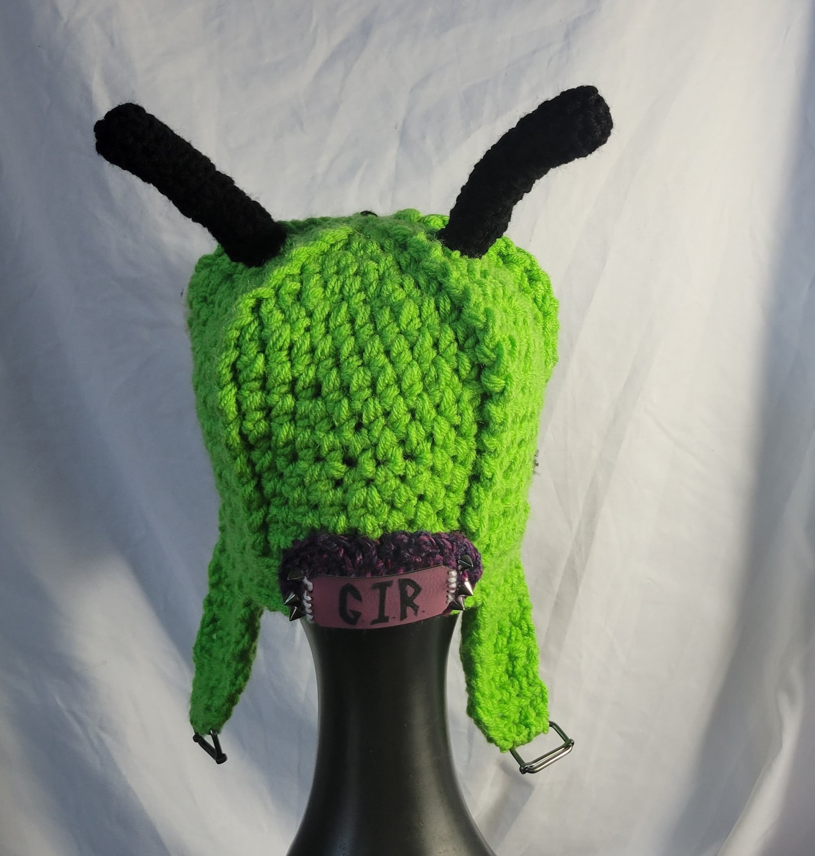 Green Alien Dog Aviator Hat - Etsy