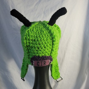 Green Alien Dog Aviator Hat - Etsy