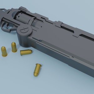 Trigun Stampede Vash Revolver 3D Printable STL File - Etsy Canada