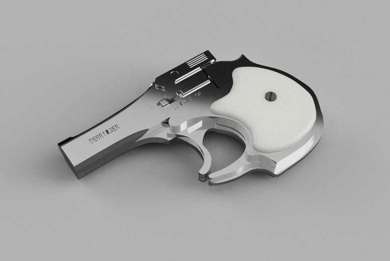 Trigun Stampede Meryl Derringer Pistol 3D Replica Cosplay Prop Kit ...