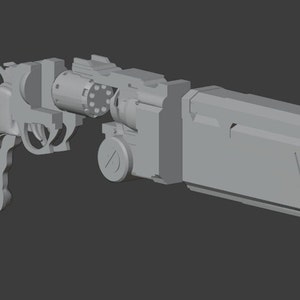 Trigun Stampede Vash Revolver 3D Replica Cosplay Prop Kit - Etsy