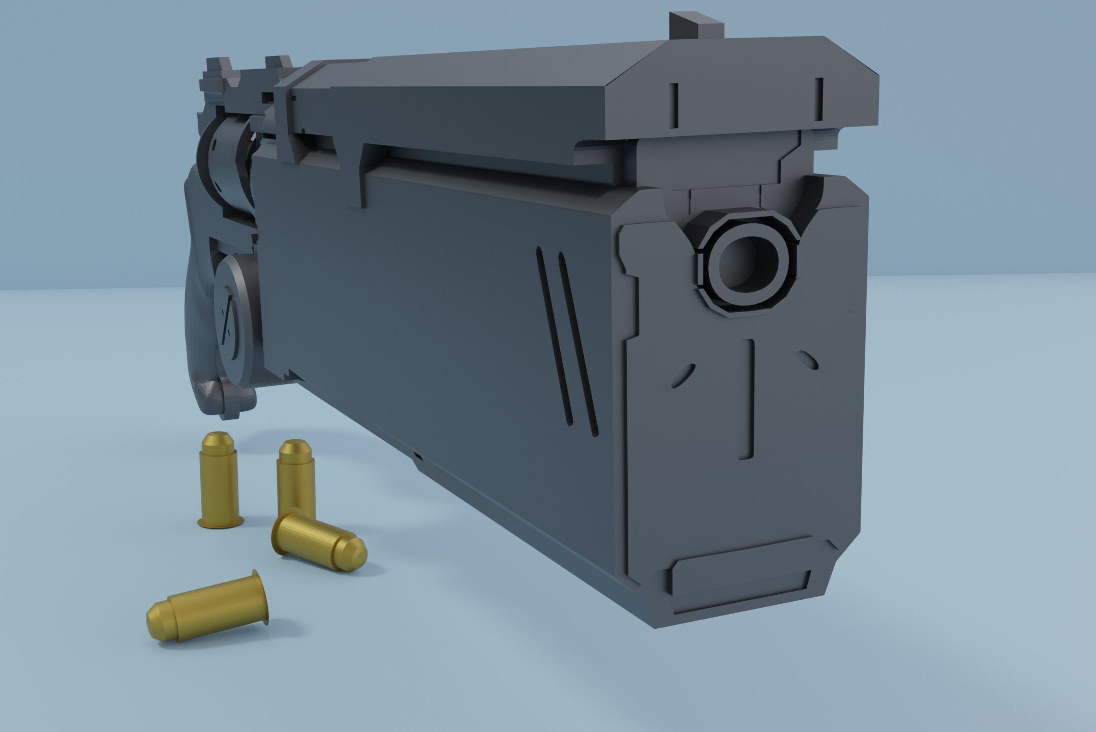 Trigun Stampede Vash Revolver 3D Printable STL File - Etsy Canada