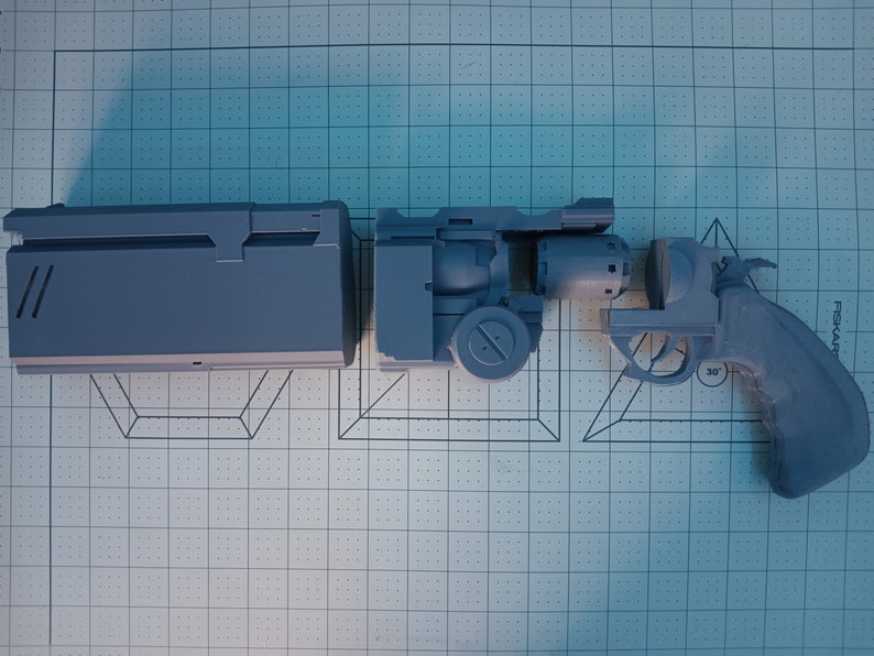 Trigun Stampede Vash Revolver 3D Replica Cosplay Prop Kit - Etsy