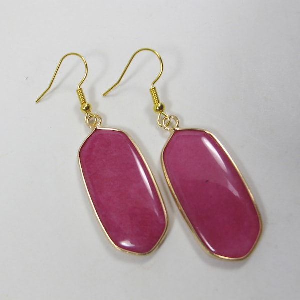Magenta Earrings - Etsy