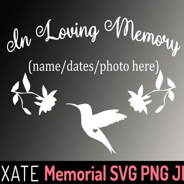 In Loving Memory Svg - Etsy