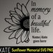 In Loving Memory SVG PNG JPG, Hummingbird Memorial Clip Art, Tribute to ...