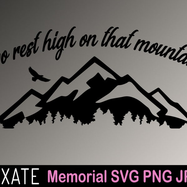 Mountain Svg - Etsy
