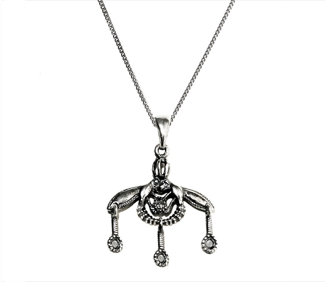 Ancient Greek Minoan Bees Pendant Mélissa in Oxidized Sterling Silver ...